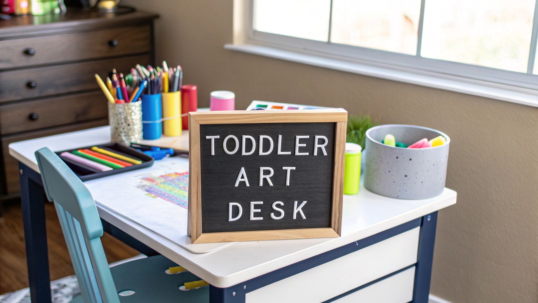 Top Toddler Art Desk Ideas for Creative Little Artists – Ocodile.com