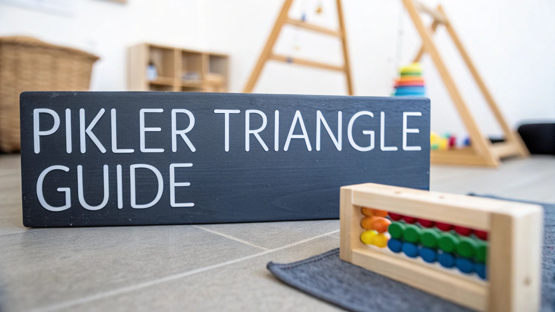 The Ultimate Guide to the Montessori Pikler Triangle – Ocodile.com